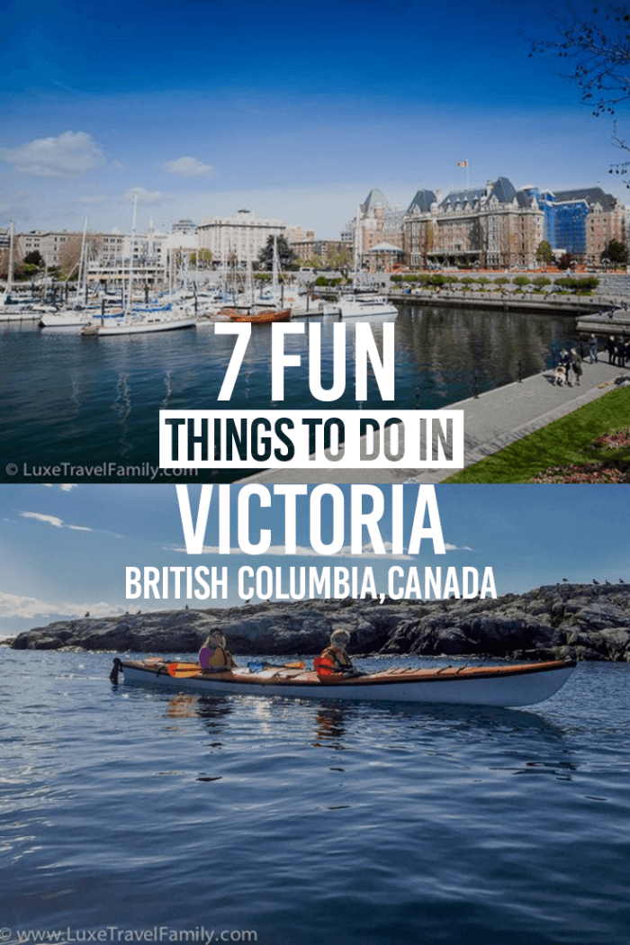 7 Fun Things to Do in Victoria, British Columbia, Canada