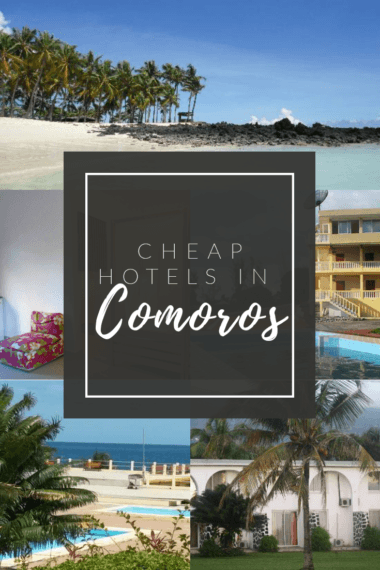 Complete List of Recommended Cheap Hotels in Comoros