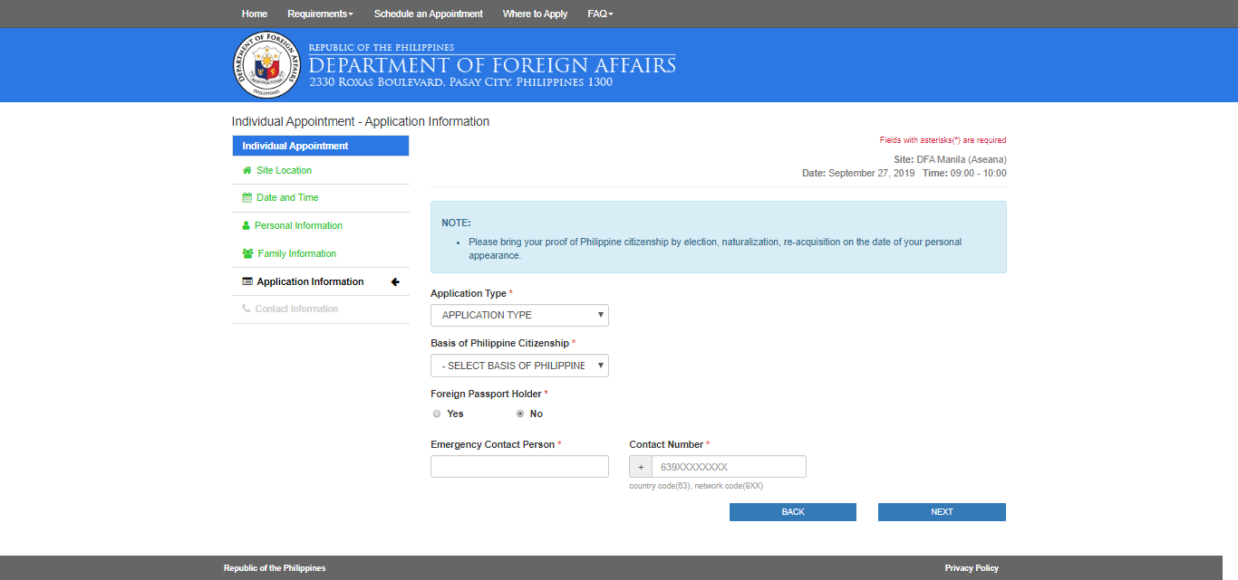 How To Schedule DFA Online Appointment To Get A Passport How To Schedule DFA Online Appointment To Get A Passport