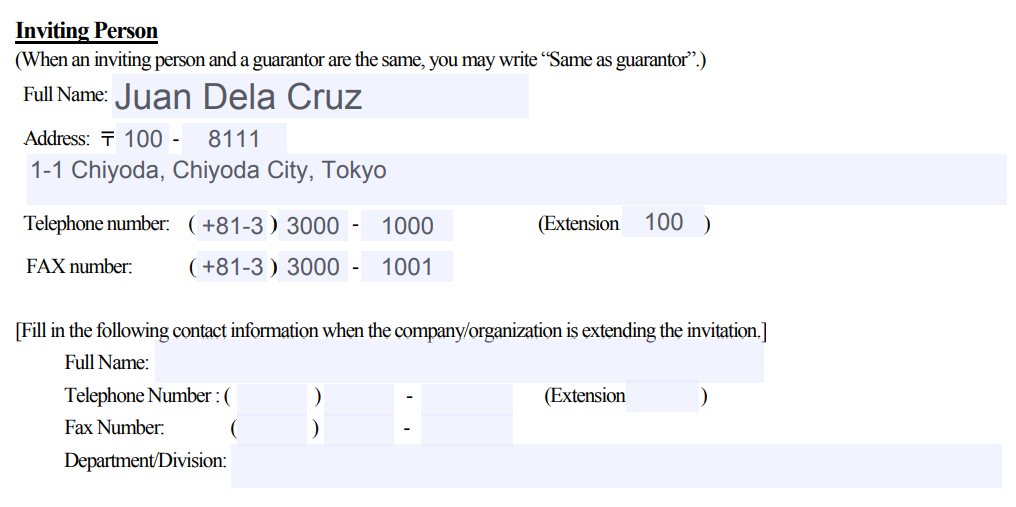 How To Make An Invitation Letter For Japan Visa Application How To Make An Invitation Letter For Japan Visa Application